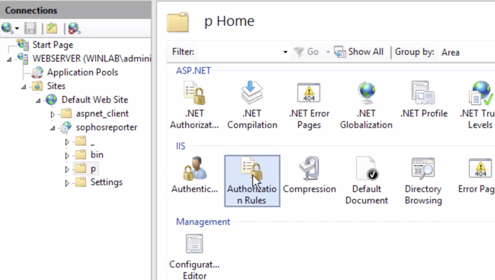How do I secure the Fastvue Reporter interface with login credentials?