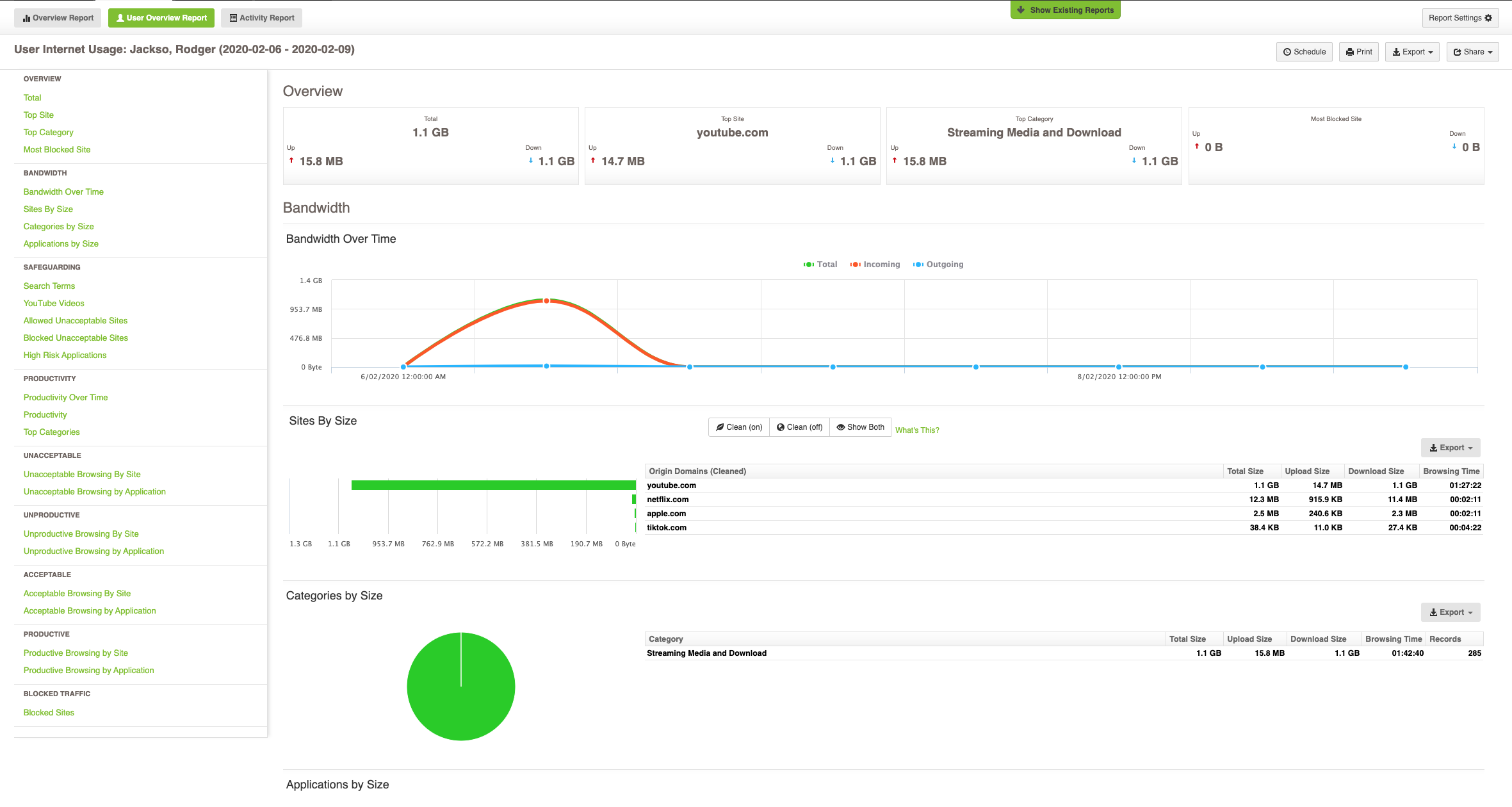 Fastvue Reports Explained Overview, User Overview and Activity Reports