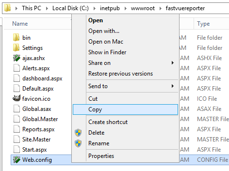 How to Backup and Restore Fastvue Reporter